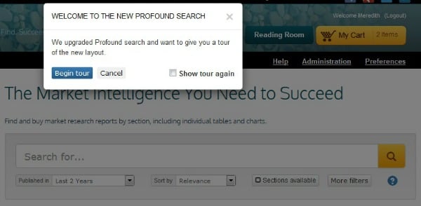 Profound Offers Improved Search Capability